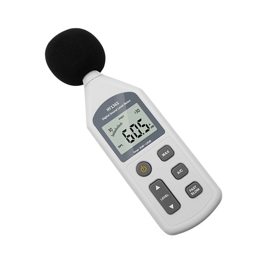 YIGSECU Accurate Sound Level Meter 30 130dB Noise Level Tester with ...