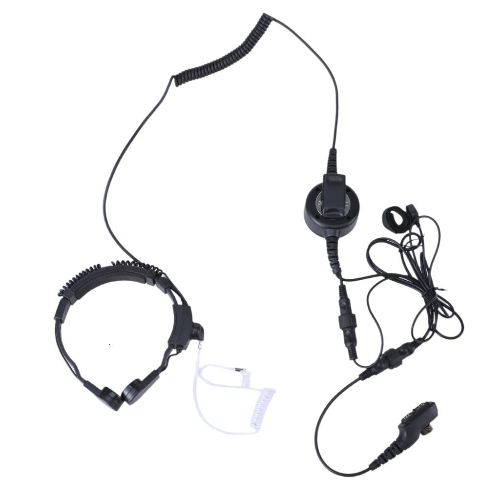 YIGSECU Adjustable Acoustic Tube Headset Headphone For Hytera PD702 ...