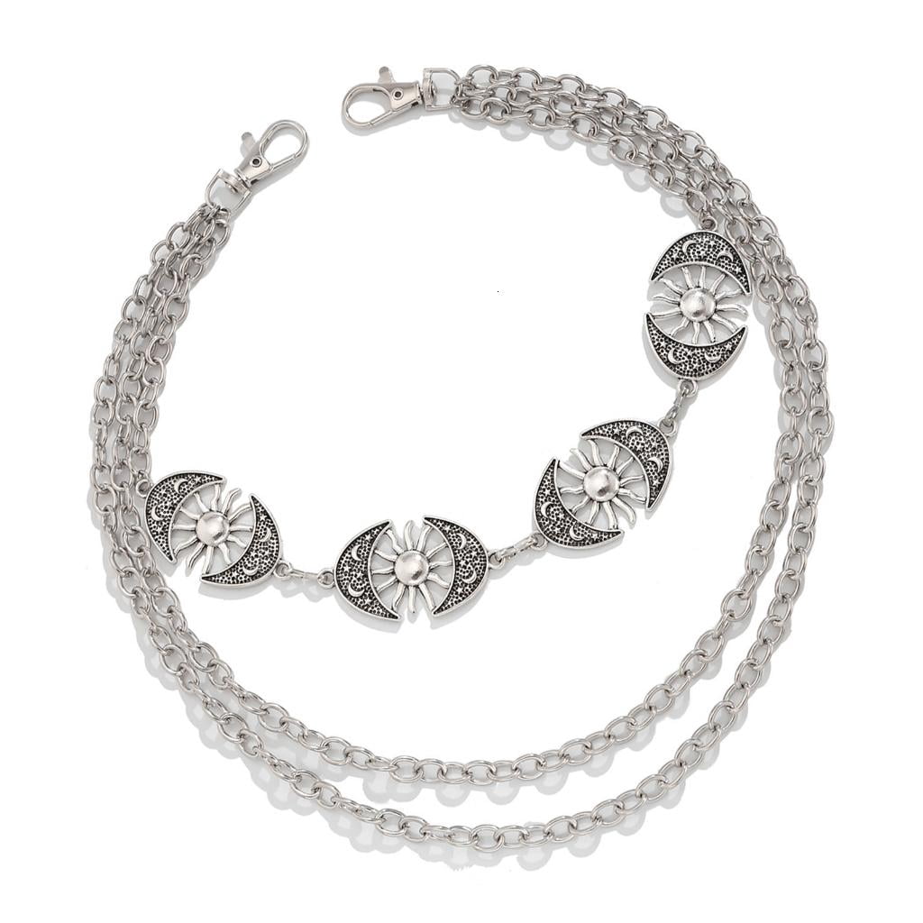 YIGSECU Adjustable Hip Chain Music Festival Gears Unique Dressing ...