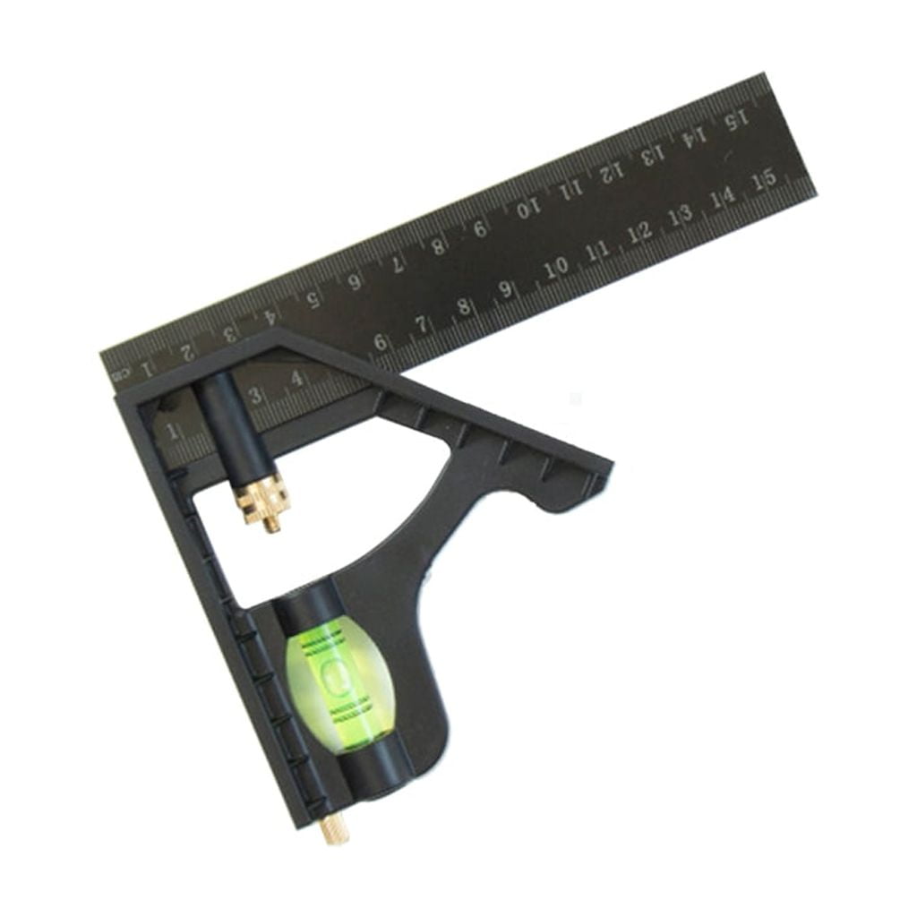 YIGSECU Adjustable Sliding Square Ruler Multifunctional Measurement ...