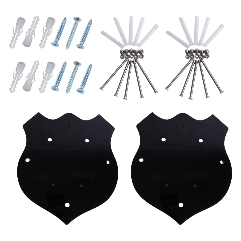 YIGSECU Adjustable Wall Mounted Swords Rack Display Holder Accessory ...