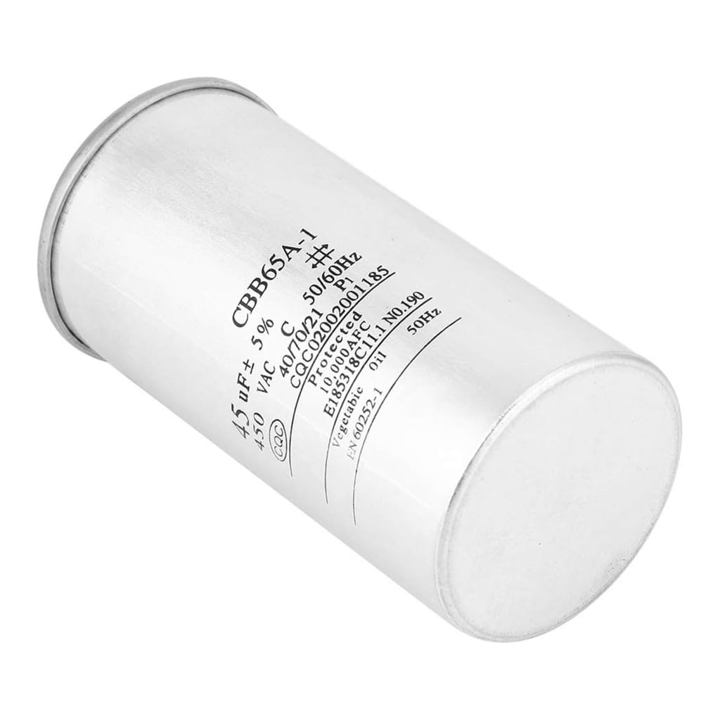 YIGSECU Starting Capacitor Air Conditioning 450V 45uF Metal Case ...