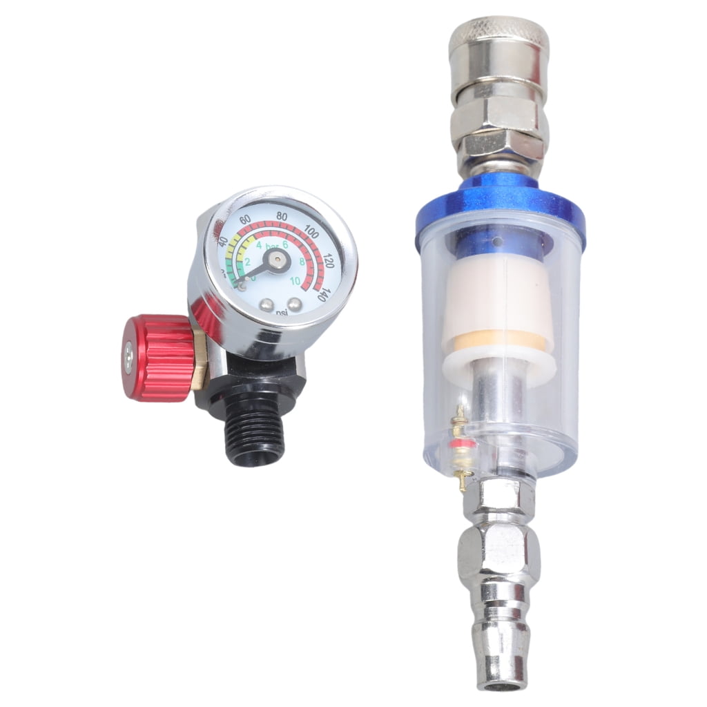 YIGSECU Air Filter Oil Water Separator Pressure Regulator for Sprayer ...