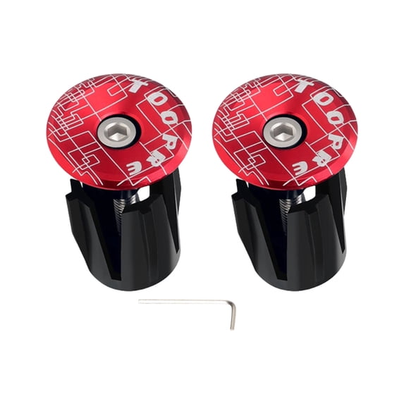 YIGSECU Aluminum Alloys Bike Handlebara End Plugs Folding Bike ...