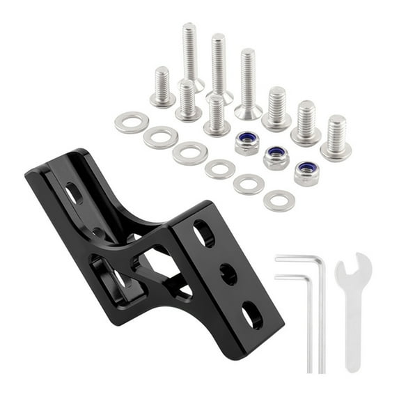 YIGSECU Aluminum Alloys Bike Nose Light Raised Mount Bike Bag Holder ...