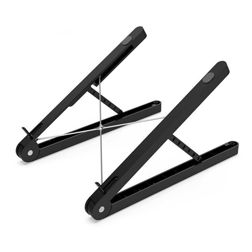 YIGSECU Aluminum Foldable Laptop Stand Holder Portable Riser 6 Levels ...
