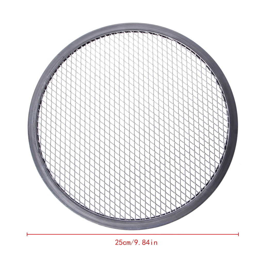 YIGSECU Aluminum Mesh Grill Pizza Screen Round Baking Tray Net Kitchen ...