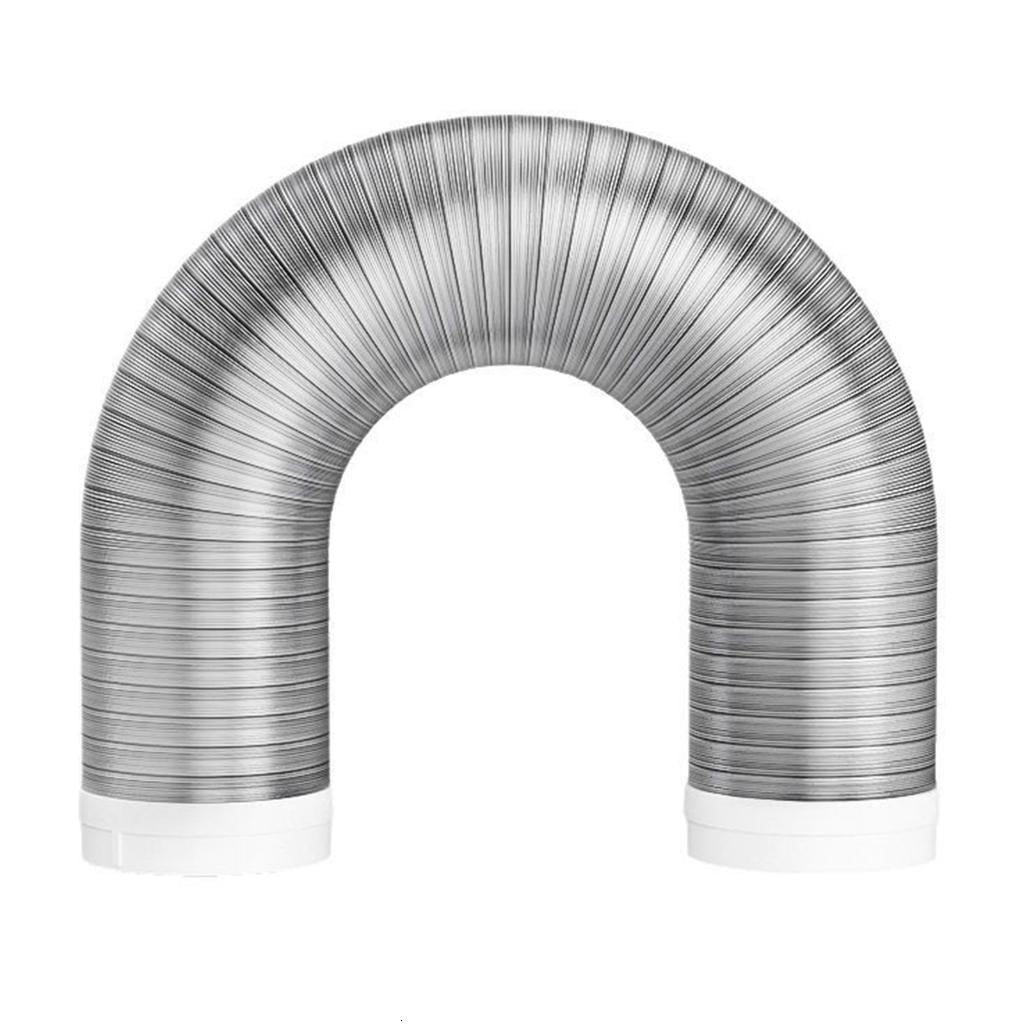 YIGSECU Aluminum Smog Pipe Semi-Flexible Ventilation Duct Bathroom ...
