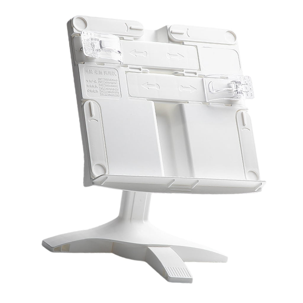 YIGSECU Angles Height Adjustable Book Holder Reading Stand with Page ...