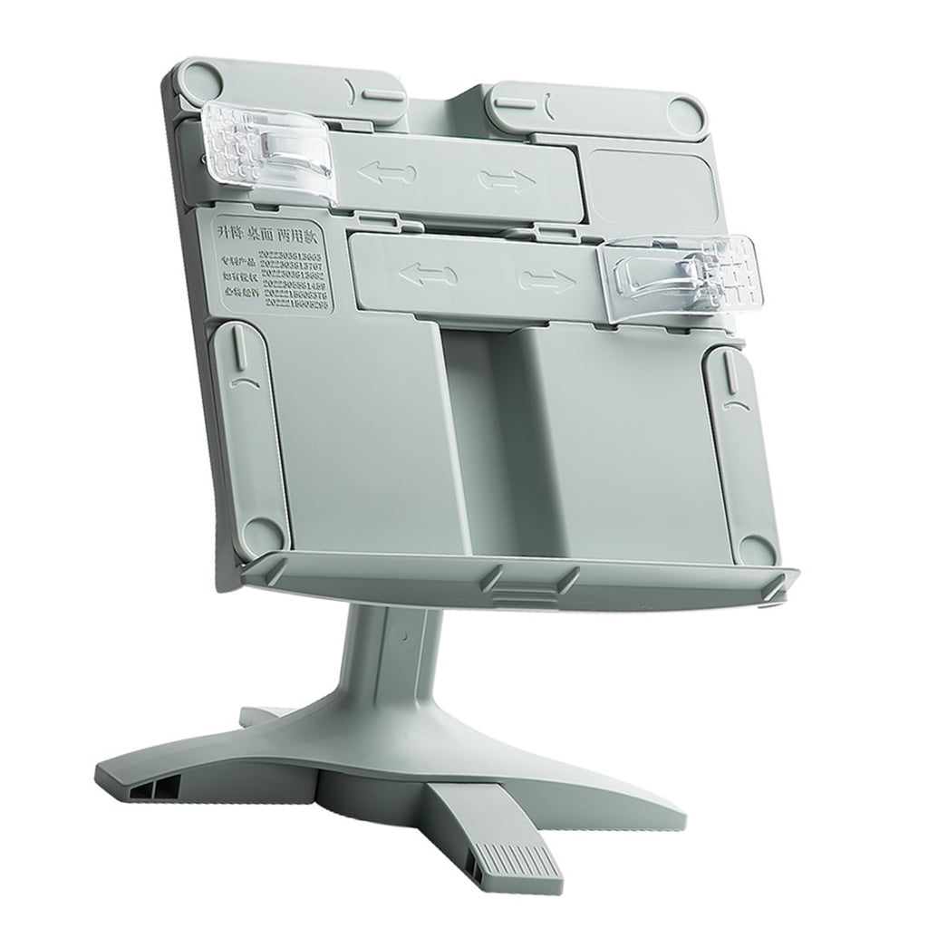YIGSECU Angles Height Adjustable Book Holder Reading Stand with Page ...