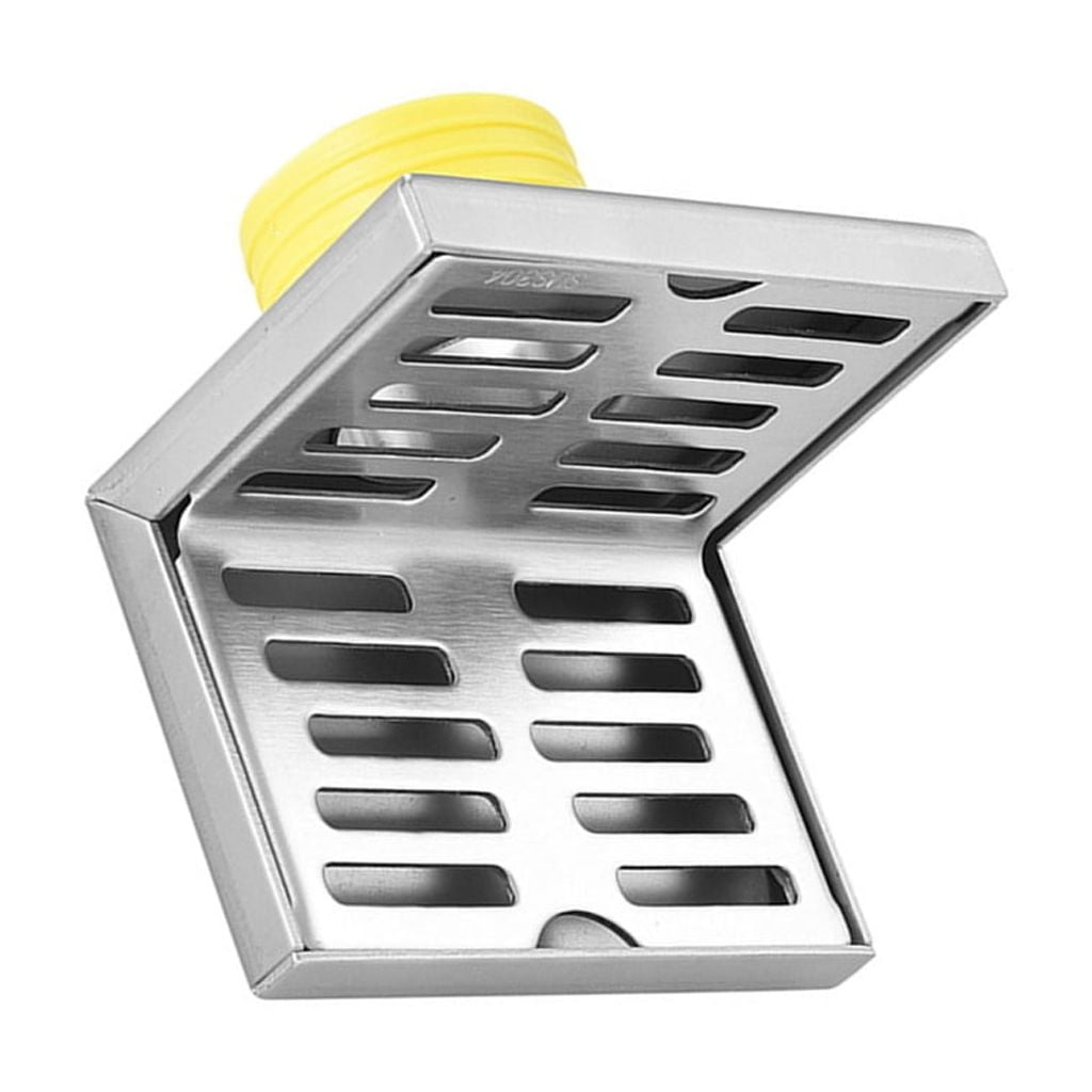 YIGSECU Anti-wear L Shape Bathroom Tile Insert Floor Drainer Wall ...