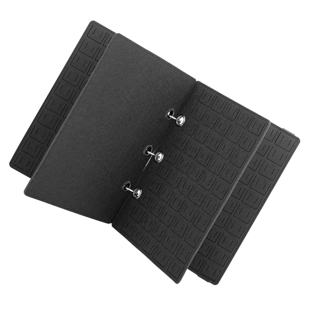 YIGSECU Badge Pin Storage Stand Soft Felt Portable Pin Display Holder ...