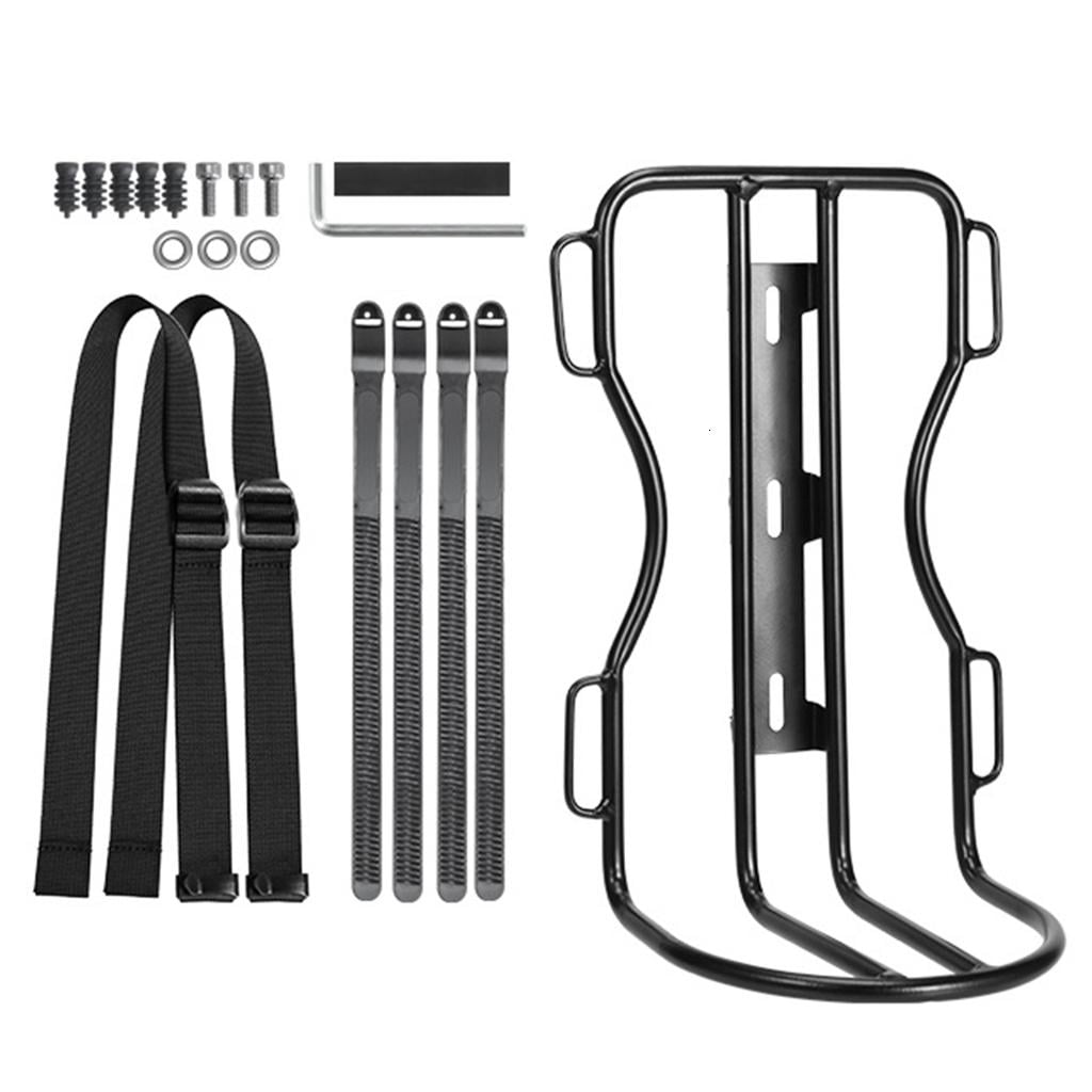 YIGSECU Bicycles Front Rack Carriers Cargo Pannier Carrying Bag Luggage ...