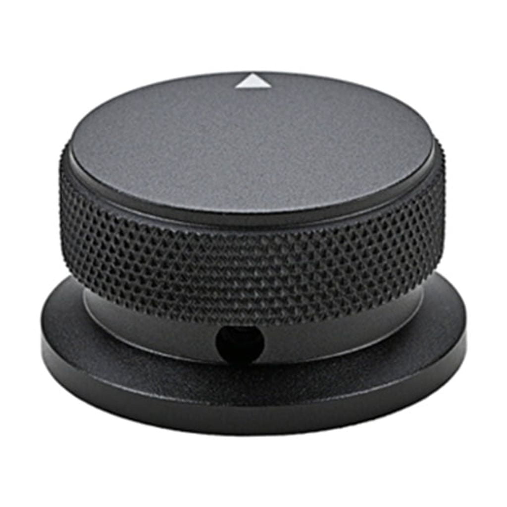 YIGSECU Black 6mm Potentiometer knobs Caps Knurled Shaft Potentiometer Control Knob Diameter ...