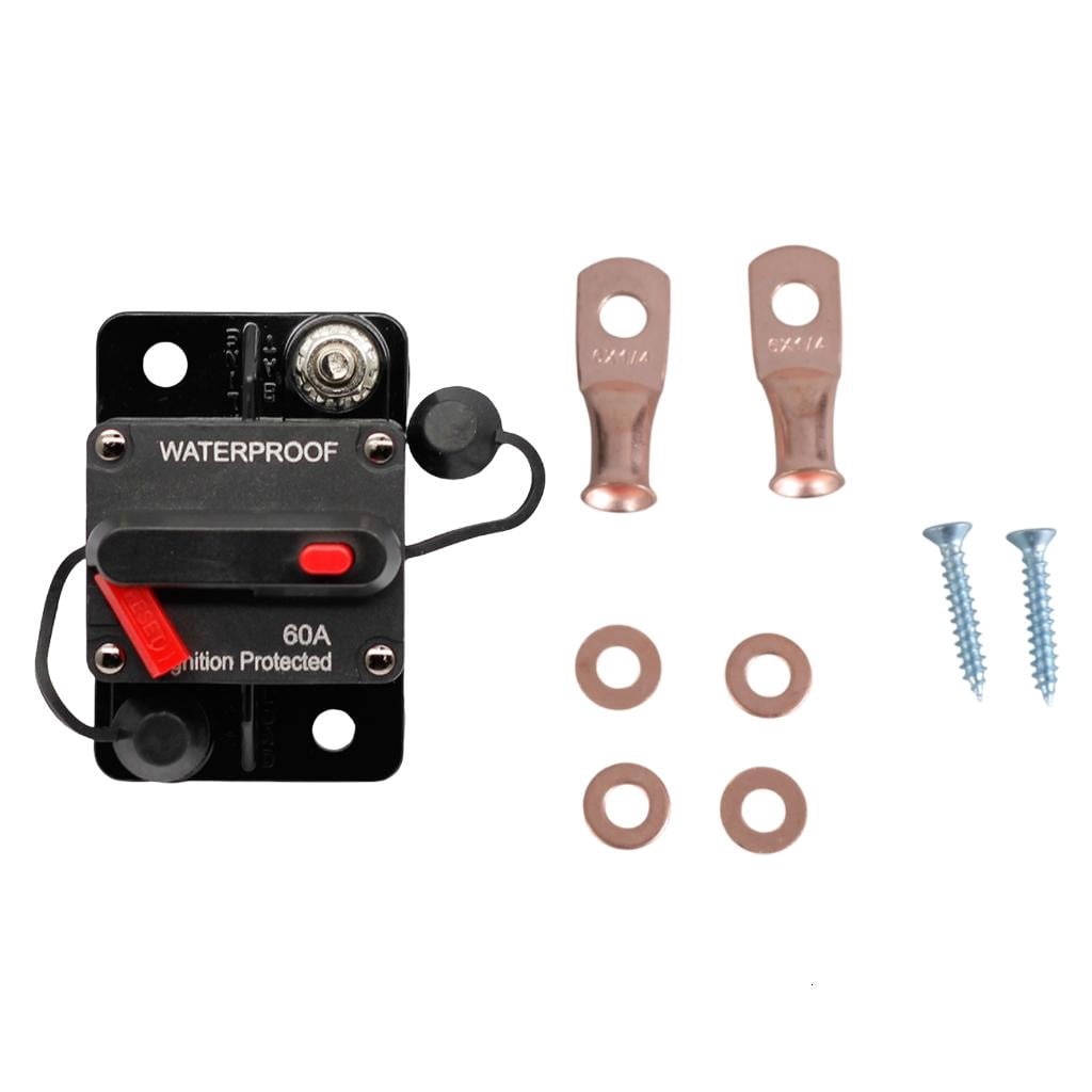 YIGSECU Boats Circuit Breaker with Manual Resets Switches Waterproof ...
