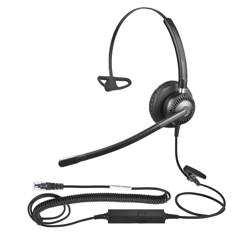 YIGSECU CF71 Mono Earphone with Single Side Control Universal for ...