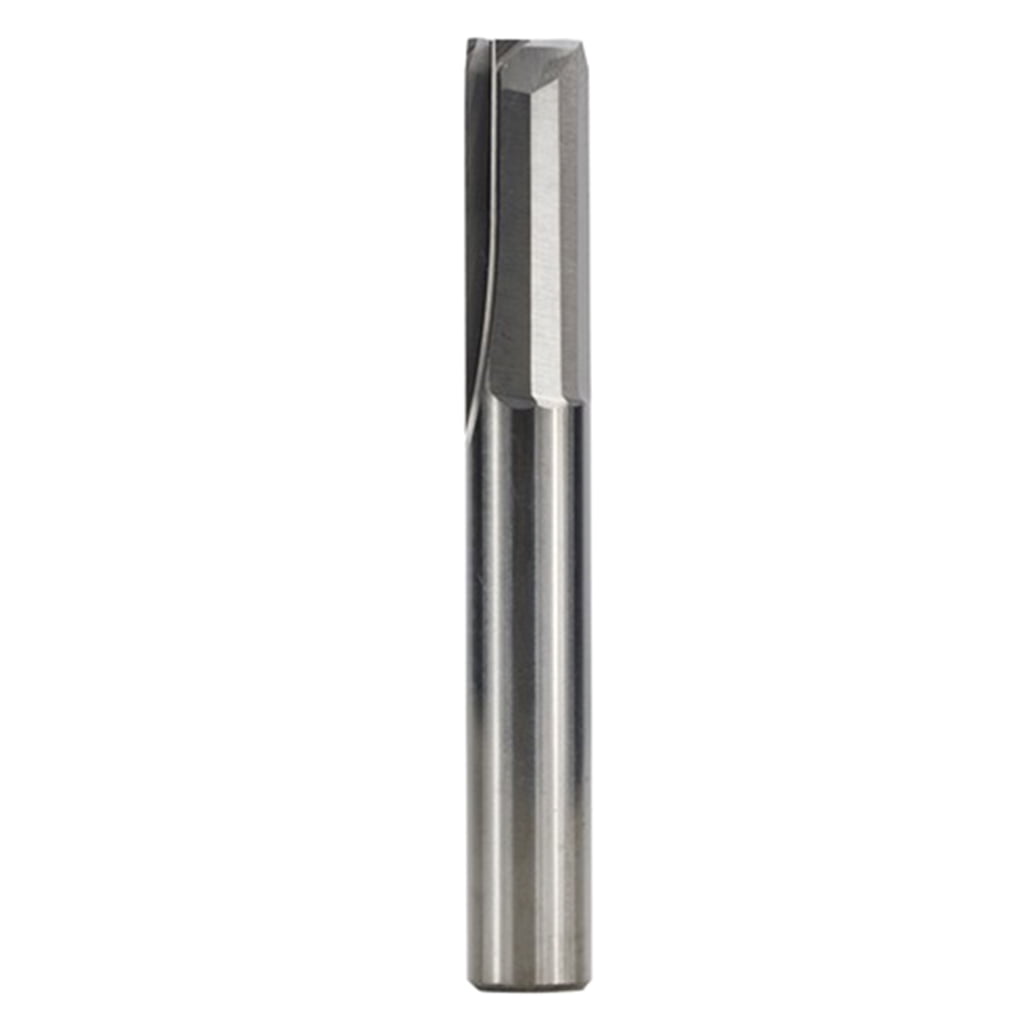YIGSECU CNC Router Bit 2 Flute Straight Slot Milling Cutter Straight ...