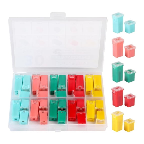 YIGSECU Car Block Unite 32VDC/58VDC - 20A/30/40A/50A/60A Car Unite Tall ...