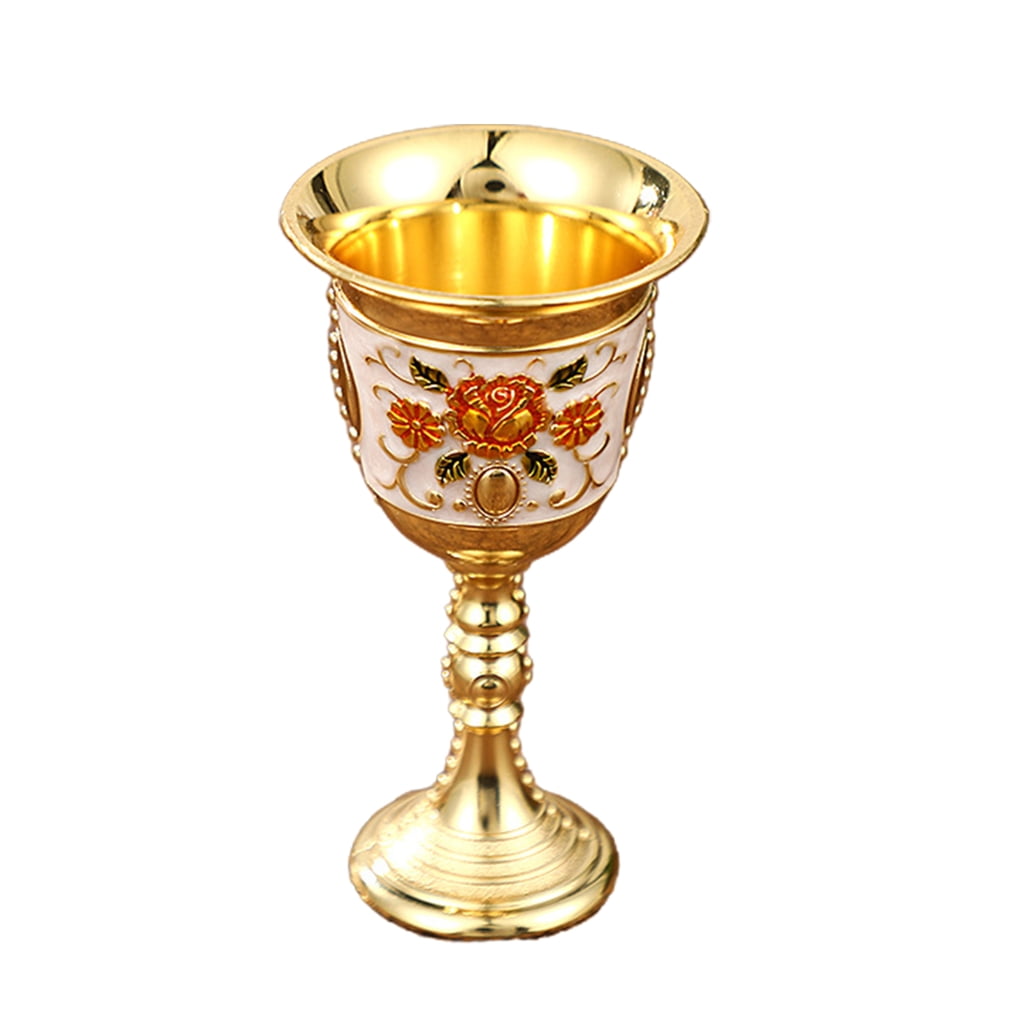 YIGSECU Classic-Beverage-Goblet with Tall Legs and Solid-Base European ...