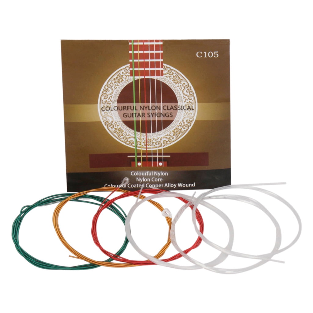 YIGSECU Classical Guitar Strings, 1-6 for Guitar Nylon Wire Strings ...