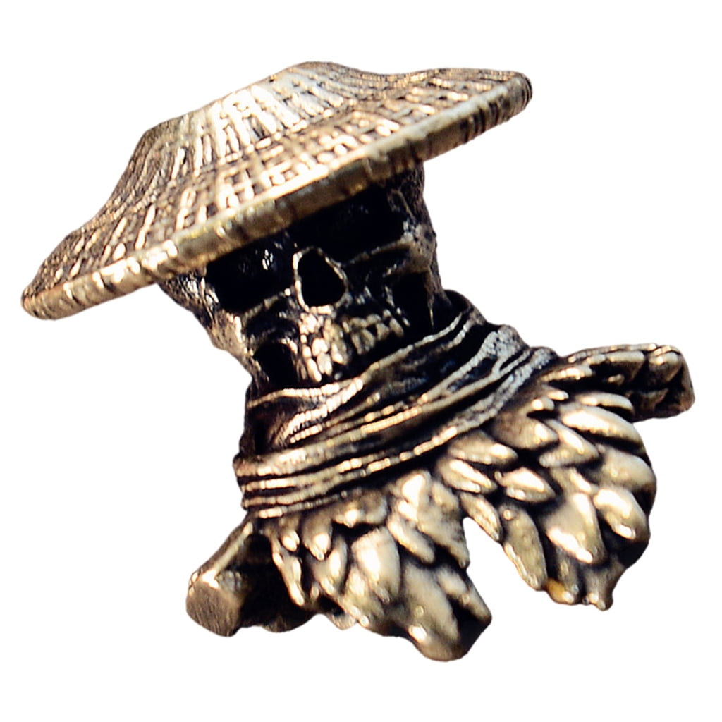 YIGSECU Classical Swordsman Skull Beads for Rope Braiding and Cultural ...