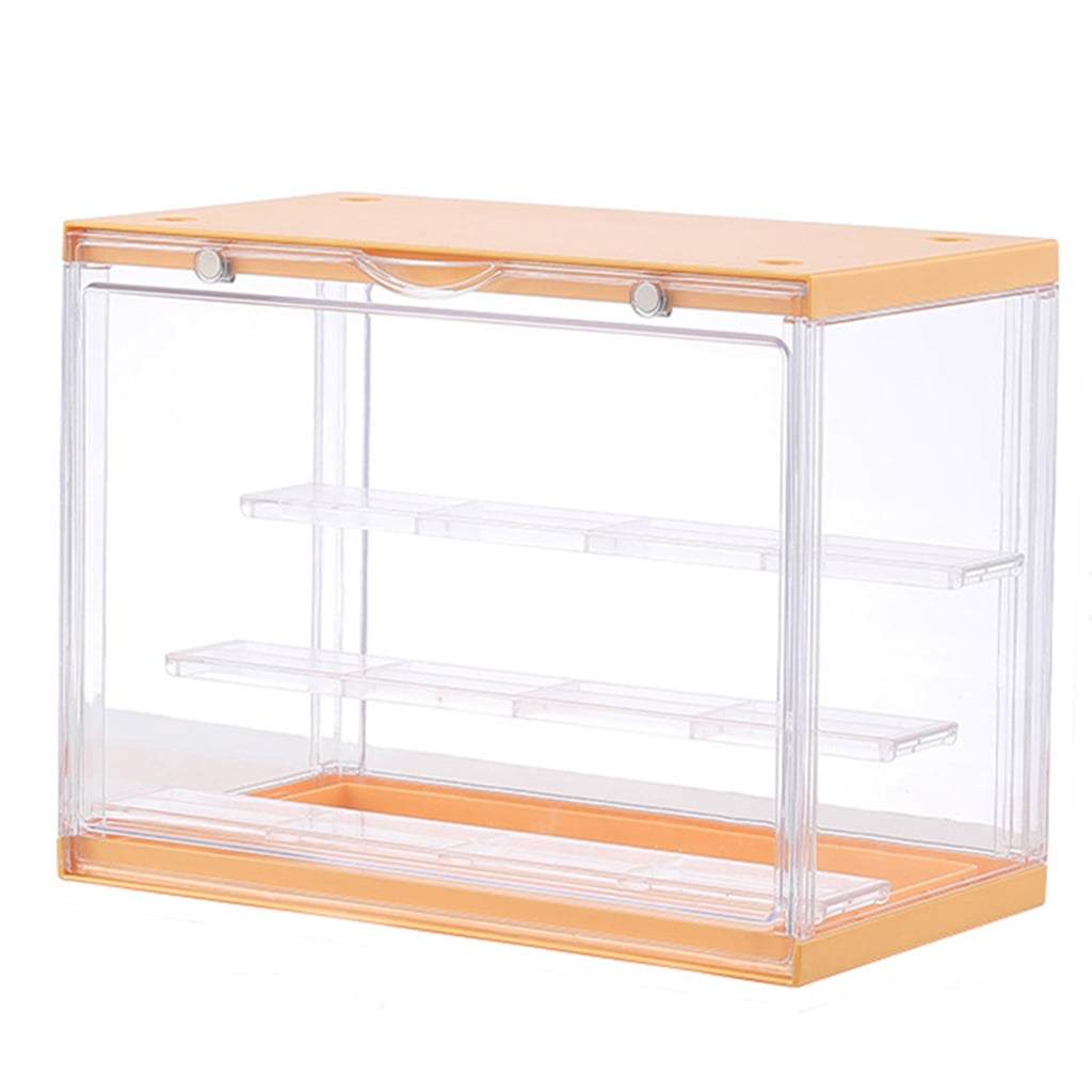 YIGSECU Clear Acrylic Blind Box Storage Display Stand for Case for Doll ...
