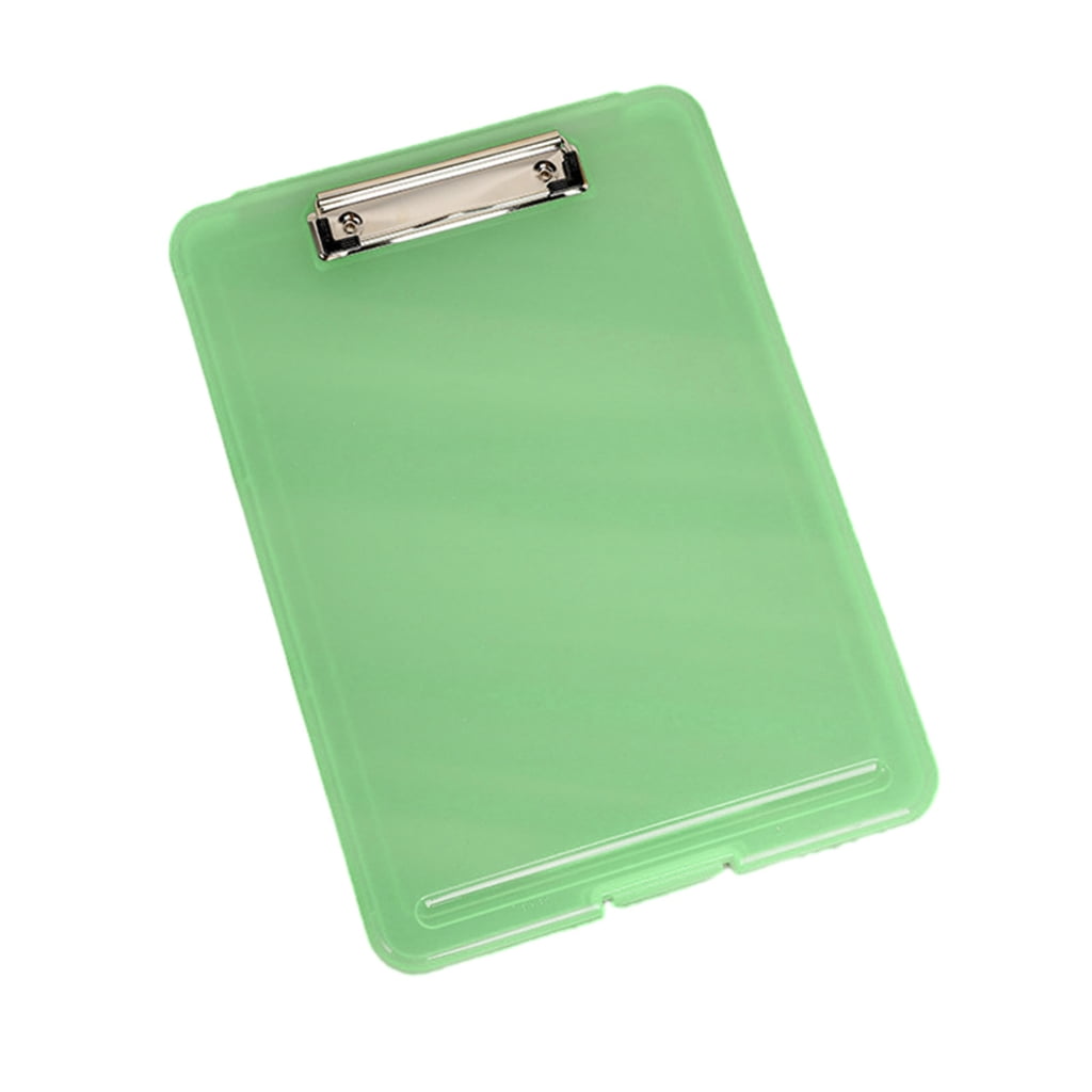 YIGSECU Clipboard with File Storage Case Portable Document File Folder ...