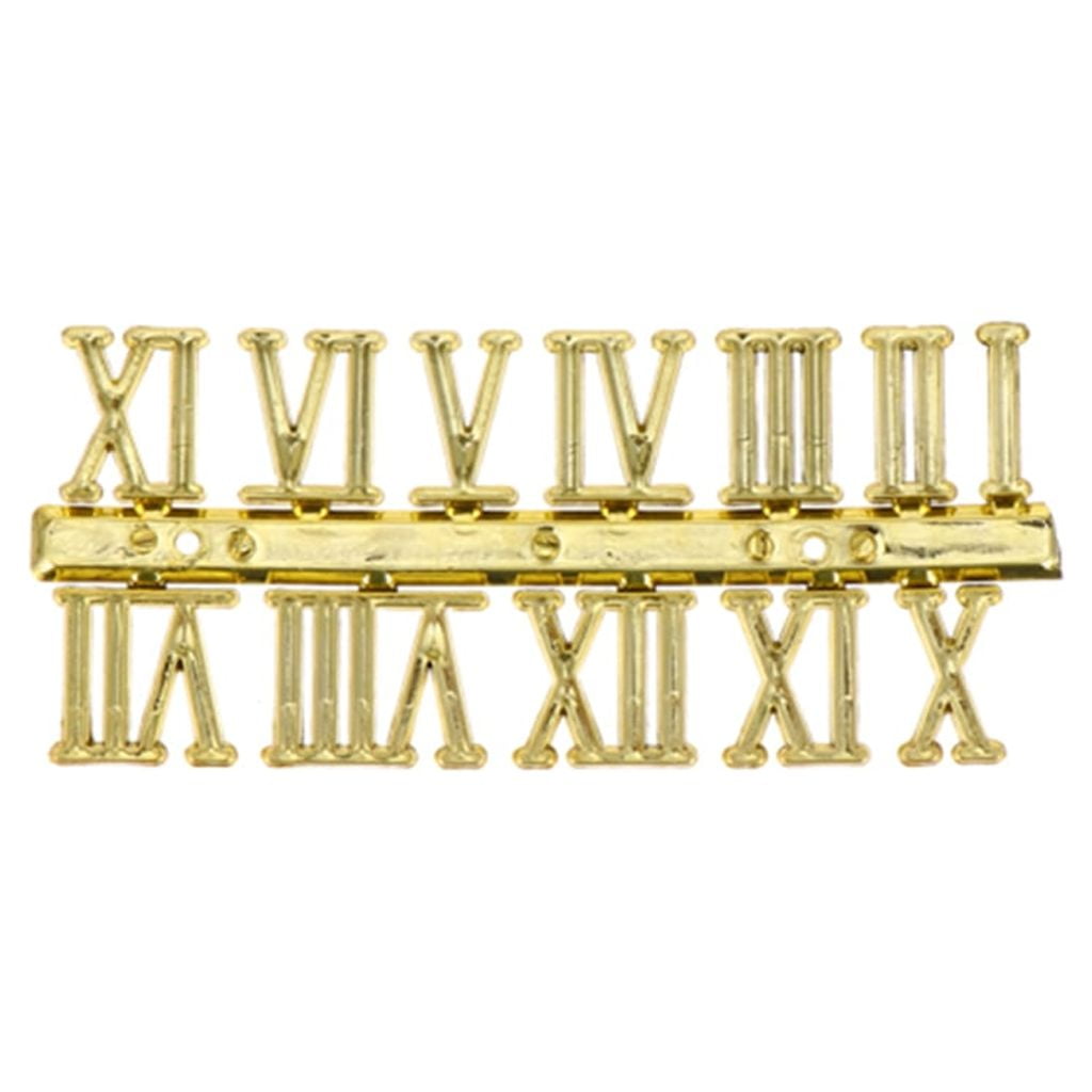 YIGSECU Clock Numerals Set Arabic Roman Number Digital Clock Numbers ...