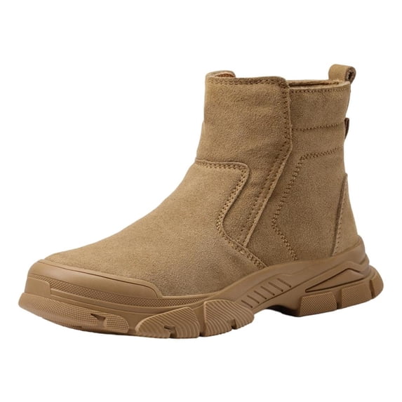 YIGSECU Composite Toe Safety Work Boots Puncture Resistant High Ankle ...
