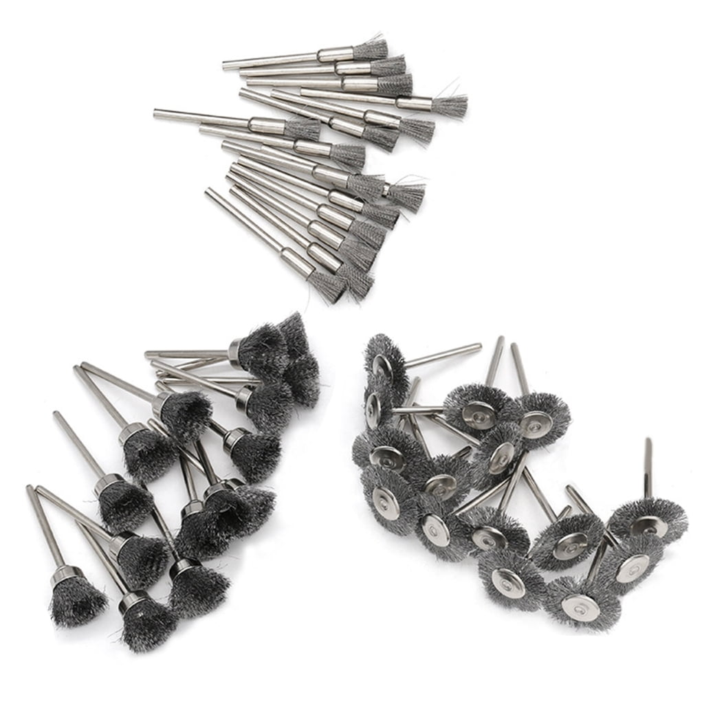 YIGSECU Comprehensive Wire Brushes Steel Wire Brush Wheel for Efficient ...