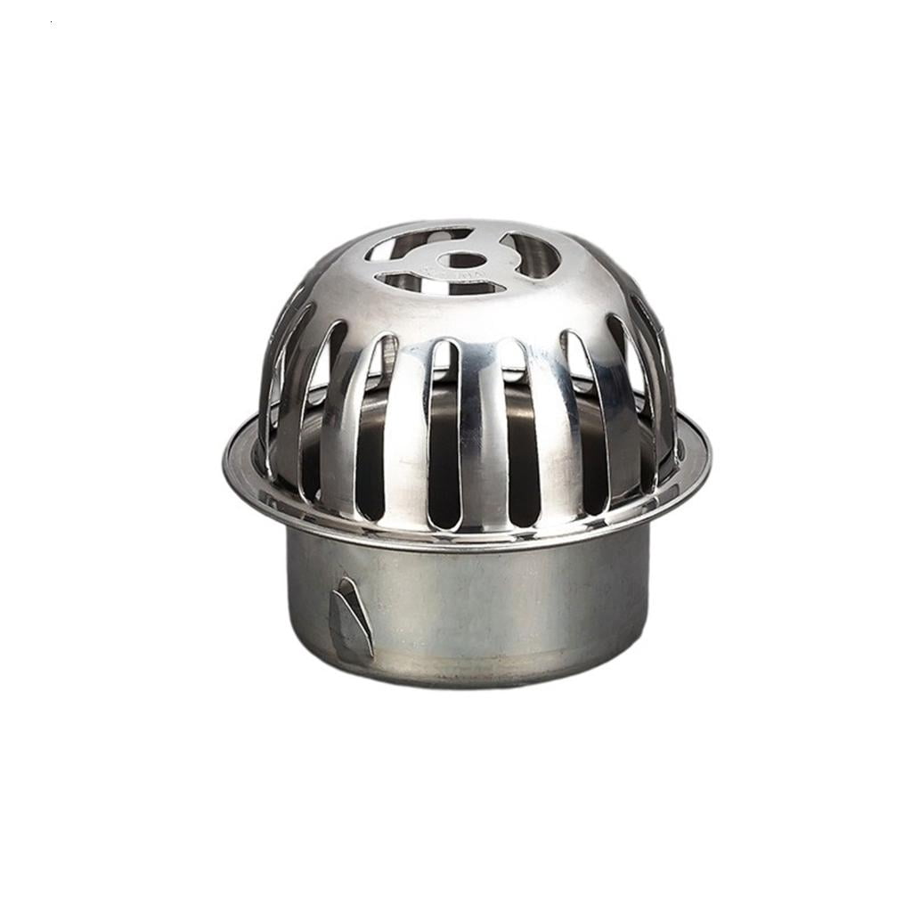 YIGSECU Corrosion Resistant Steel Drain with Rounded Shape Anti Clog ...