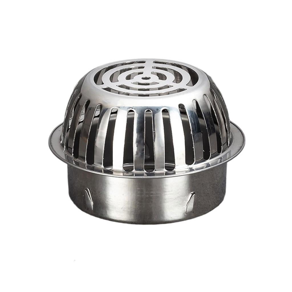 YIGSECU Corrosion Resistant Steel Drain with Rounded Shape Anti Clog ...