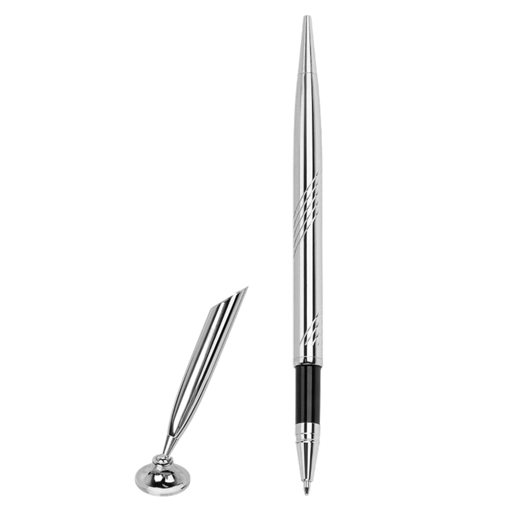 YIGSECU Counter Service Pen Ballpoint Pen Desktop Pen with Base ...