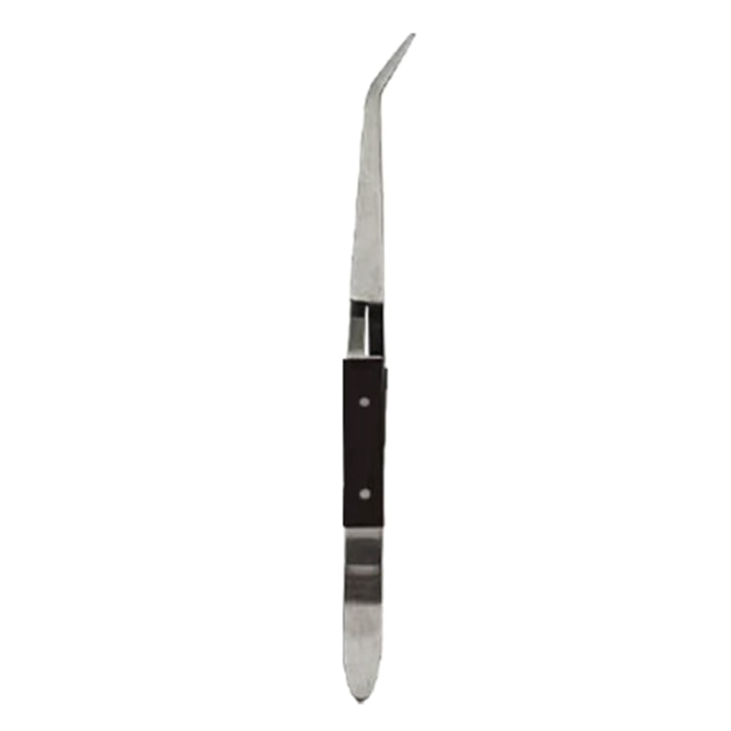YIGSECU Crosses Lock Soldering Tweezer Clip Auto Closing Jewelry Repair ...