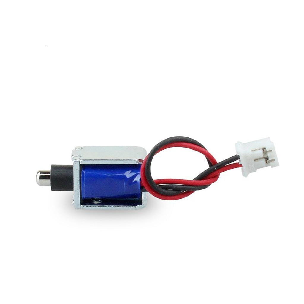 YIGSECU DC 5V Mini Electronic Door Lock Safe Compact Solenoid for Valve ...