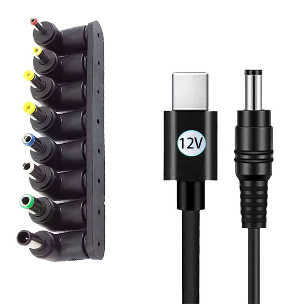 YIGSECU DC5521 Plug Charging Right Angled Adapters and Cable 5.5x2.1mm ...