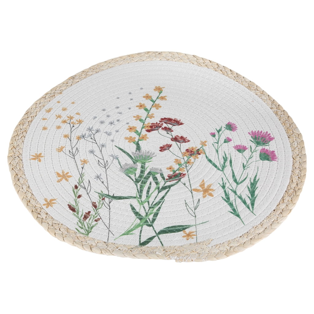 YIGSECU Decorative Cotton and Corn Table Mats for Coffee Tables and ...