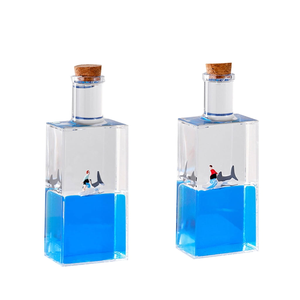 YIGSECU Decorative Desk Sculpture Liquid Motion Bubbler Timer Modern ...