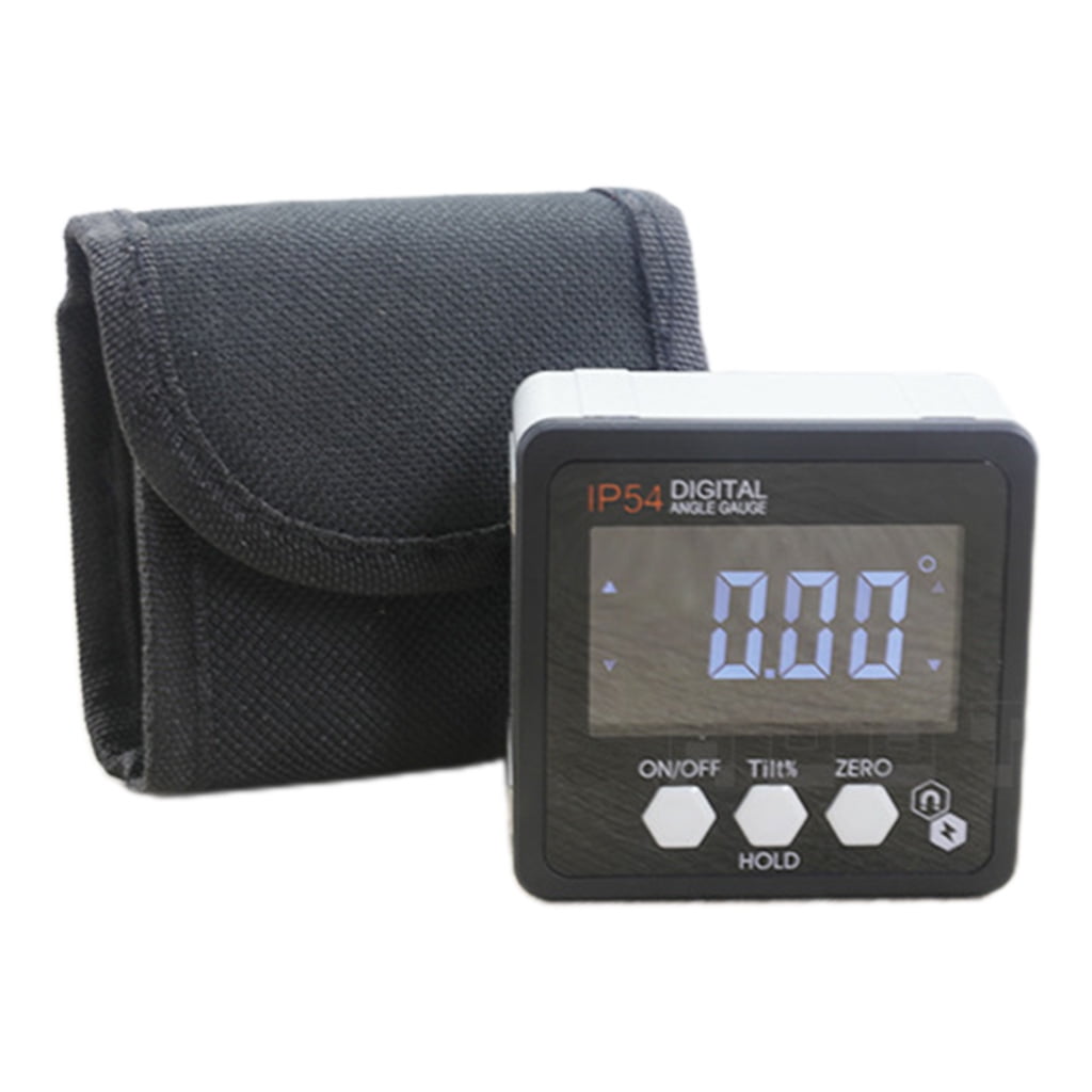 YIGSECU Digital Protractor Digital Inclinometer Box Gauge Meter Finder ...