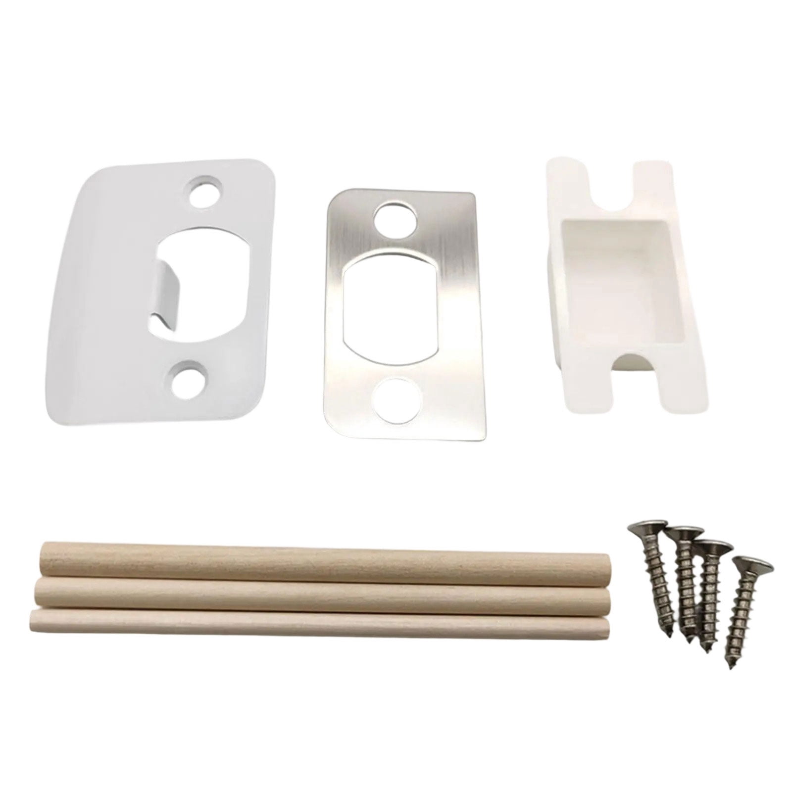 YIGSECU Door Strikes Plate Shims for Residential Security and Latches ...