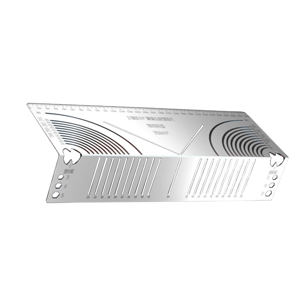 YIGSECU Double Purpose Metalworking Layout Tool with Clear Scale ...