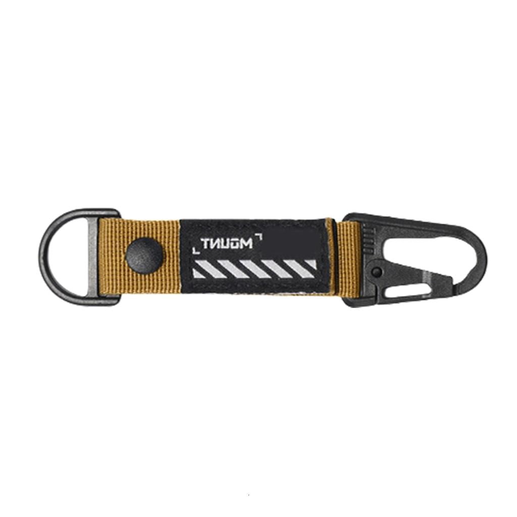 YIGSECU Durability Outdoor Carabiner Clip Triangular Nylons Hook With ...