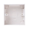 YIGSECU Easily Mount Back Box White Recessed Backplate Box Single Gang ...