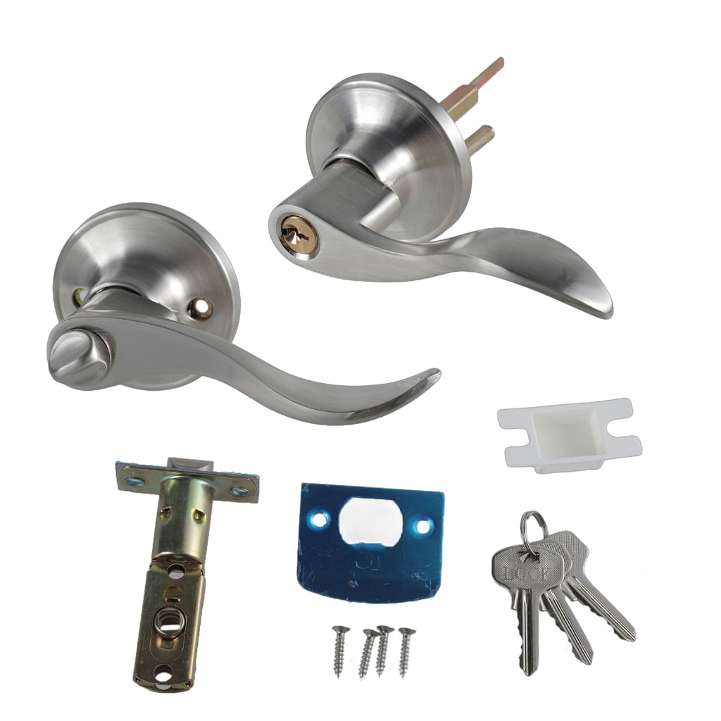 YIGSECU Easy Installation Handle Lock Heavy Duty Door Lock Security ...
