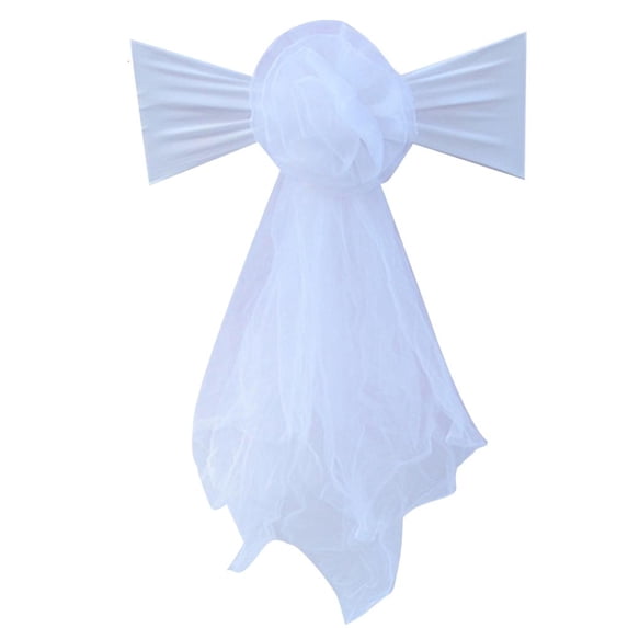 YIGSECU Elastic Chair Ties Spandex Chair Sashes Bows Stretchable Chair ...