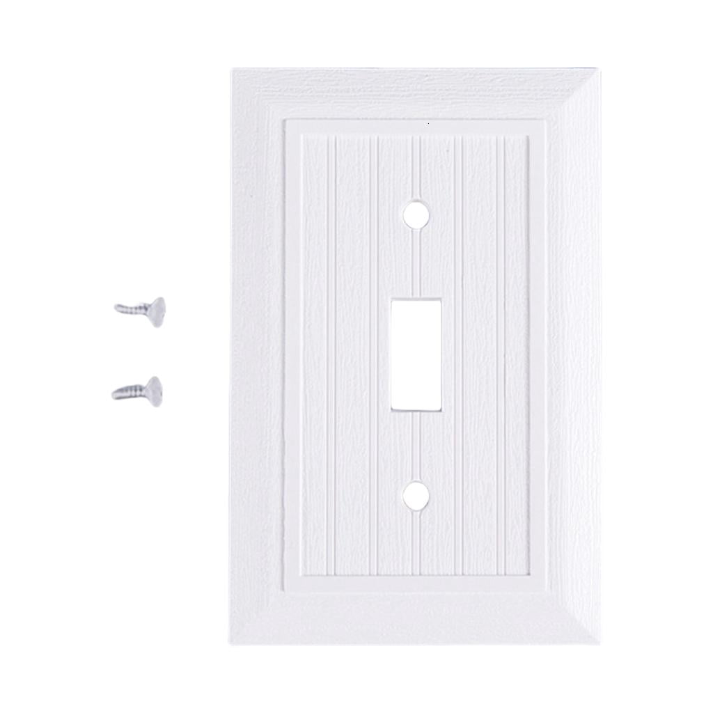 YIGSECU Electrical Receptacle Wall Plate Faceplates Covers Light ...