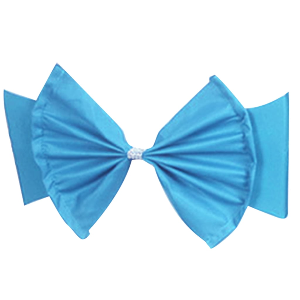 YIGSECU Elegant Chair Bows Ties Chair Sashes For Wedding Decorations ...