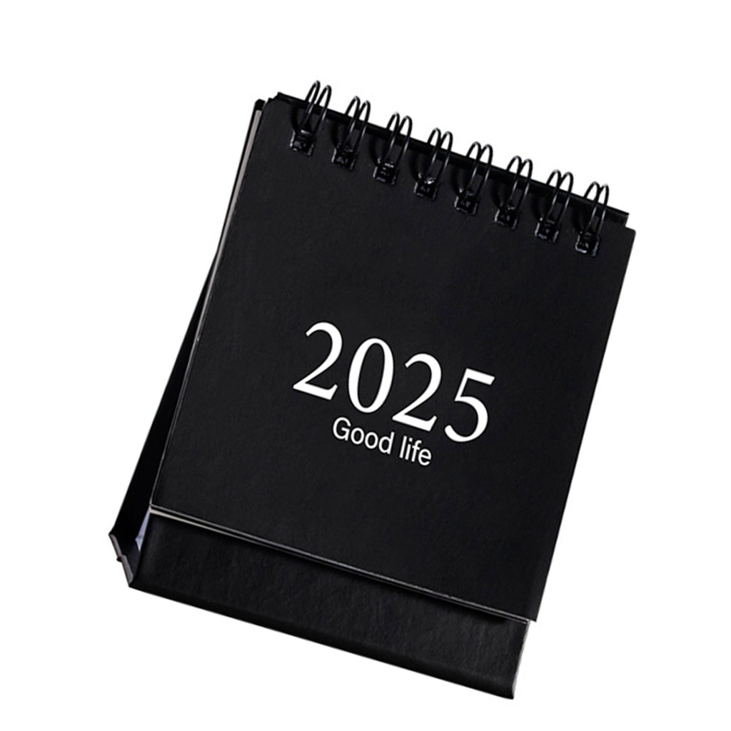 YIGSECU English Standing Calendar 2025 Desk Calendar Desktop Calendar ...