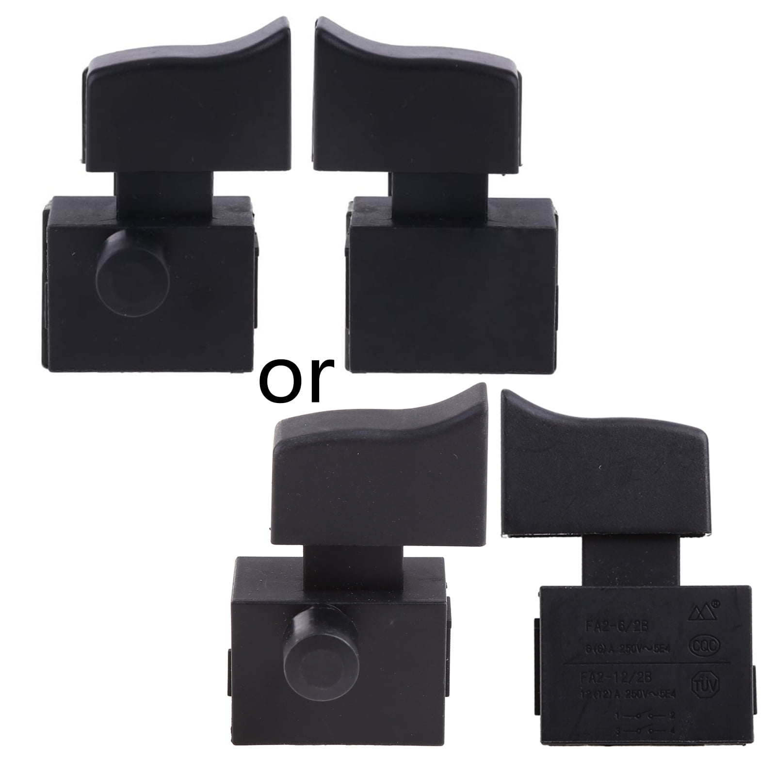 YIGSECU FA2-6/2B 250V~5E4 Power Tool Trigger Switch Used in Electric ...