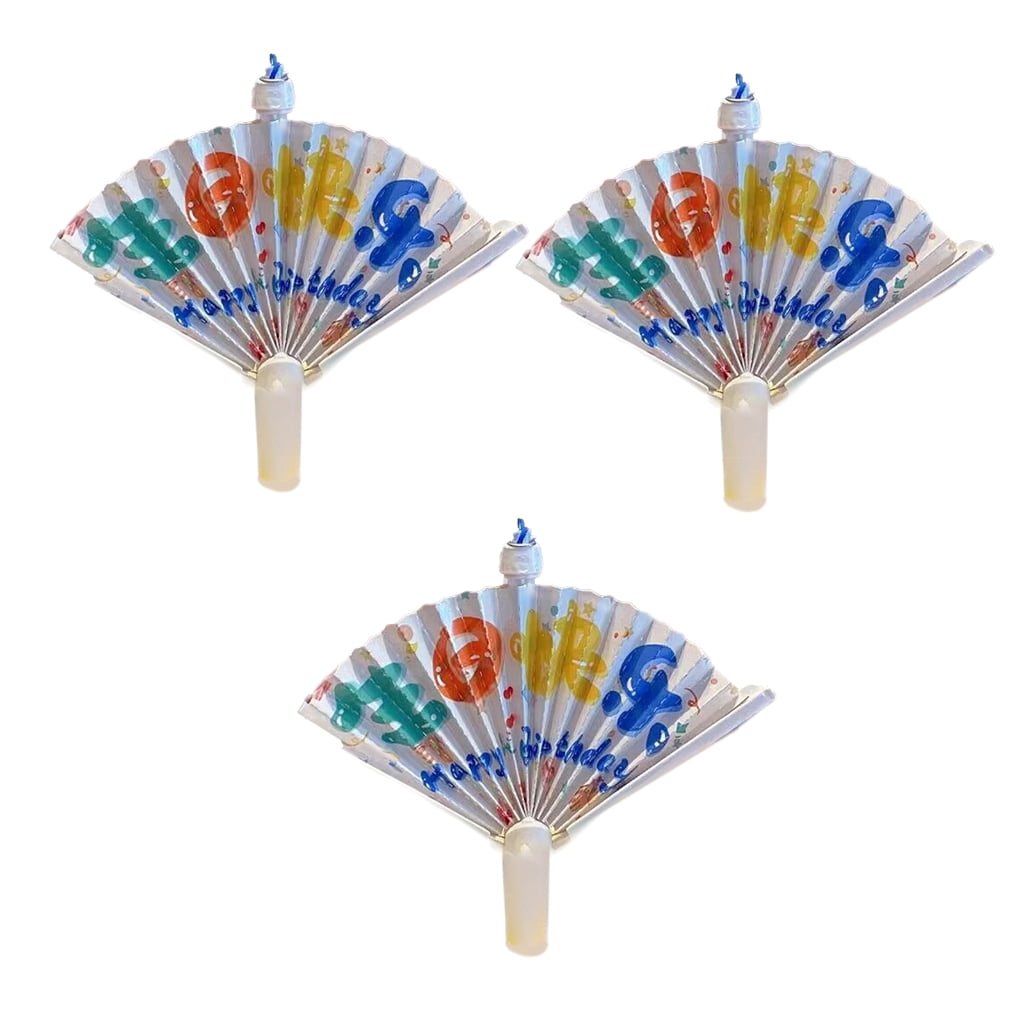 YIGSECU Fan Shape for Birthdays, Widely Used For Family and Hotel ...